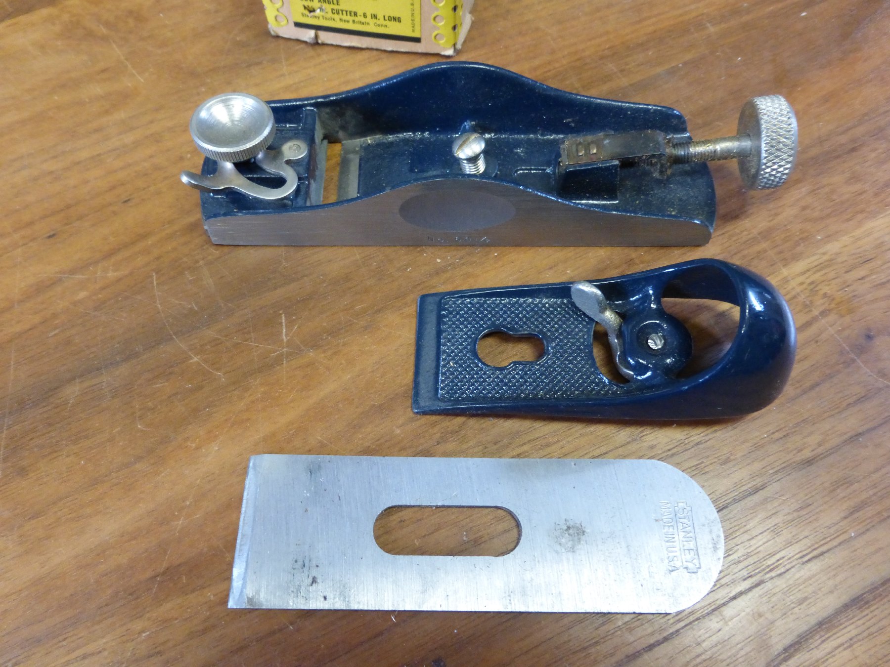Vintage Stanley no 60 1/2 P Low Angle Block Plane with Original Box USA ... Vintage Stanley no 60 1/2 P Low Angle Block Plane with Original Box USA ...